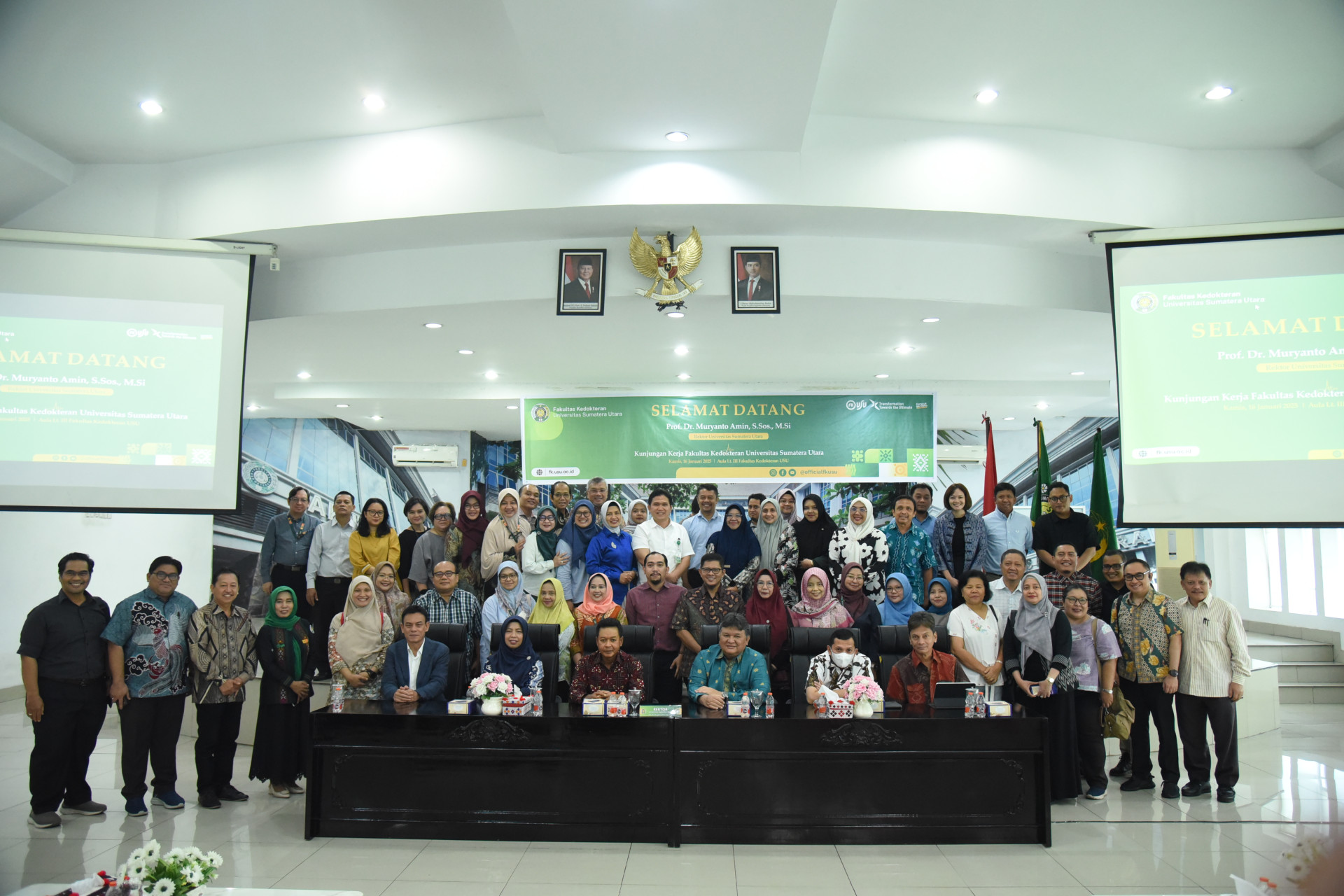 USU Rector Visits FK USU: Encourage Adaptation and Innovation for ...